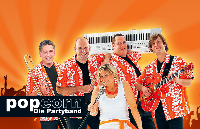 Bildergalerie der Partyband popcorn: Event-Highlights